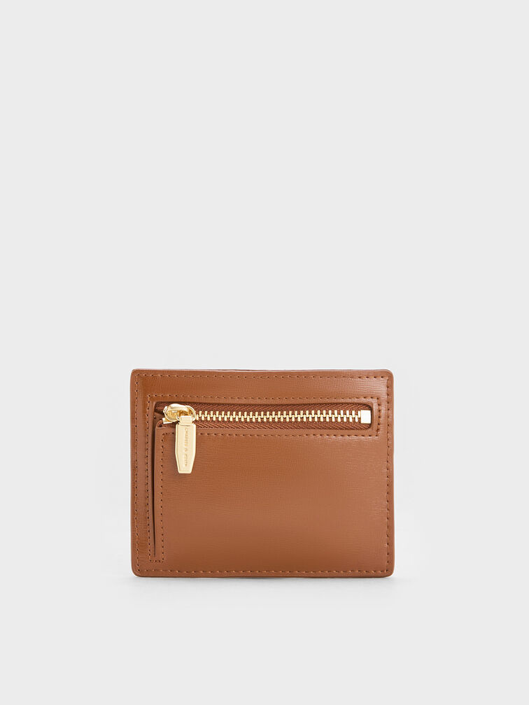 กระเป๋าใส่บัตร Brown Carli Multi-Slot Card Holder - CHARLES & KEITH TH